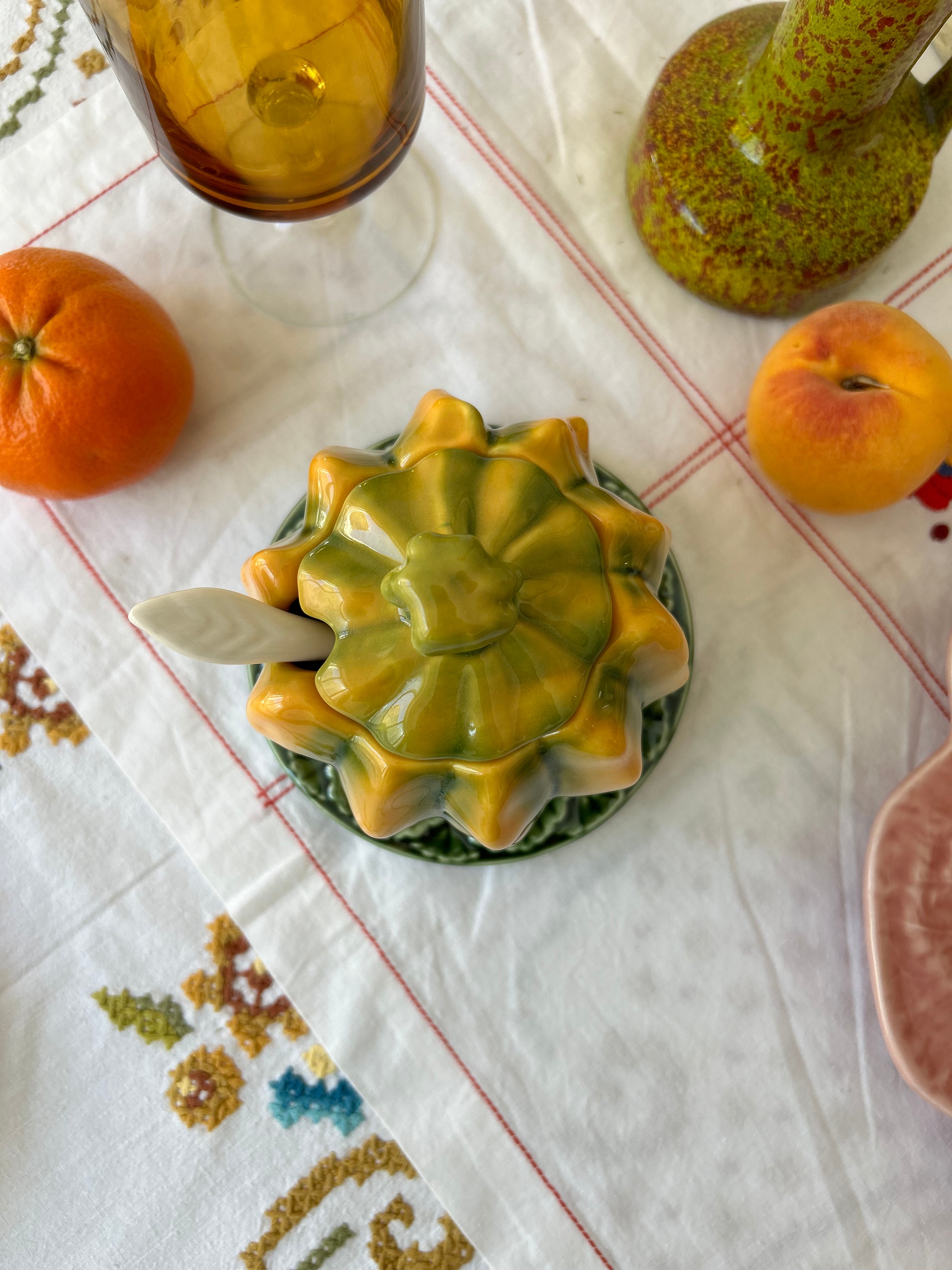 Compoteira "Abóbora" – Studio Mathinna