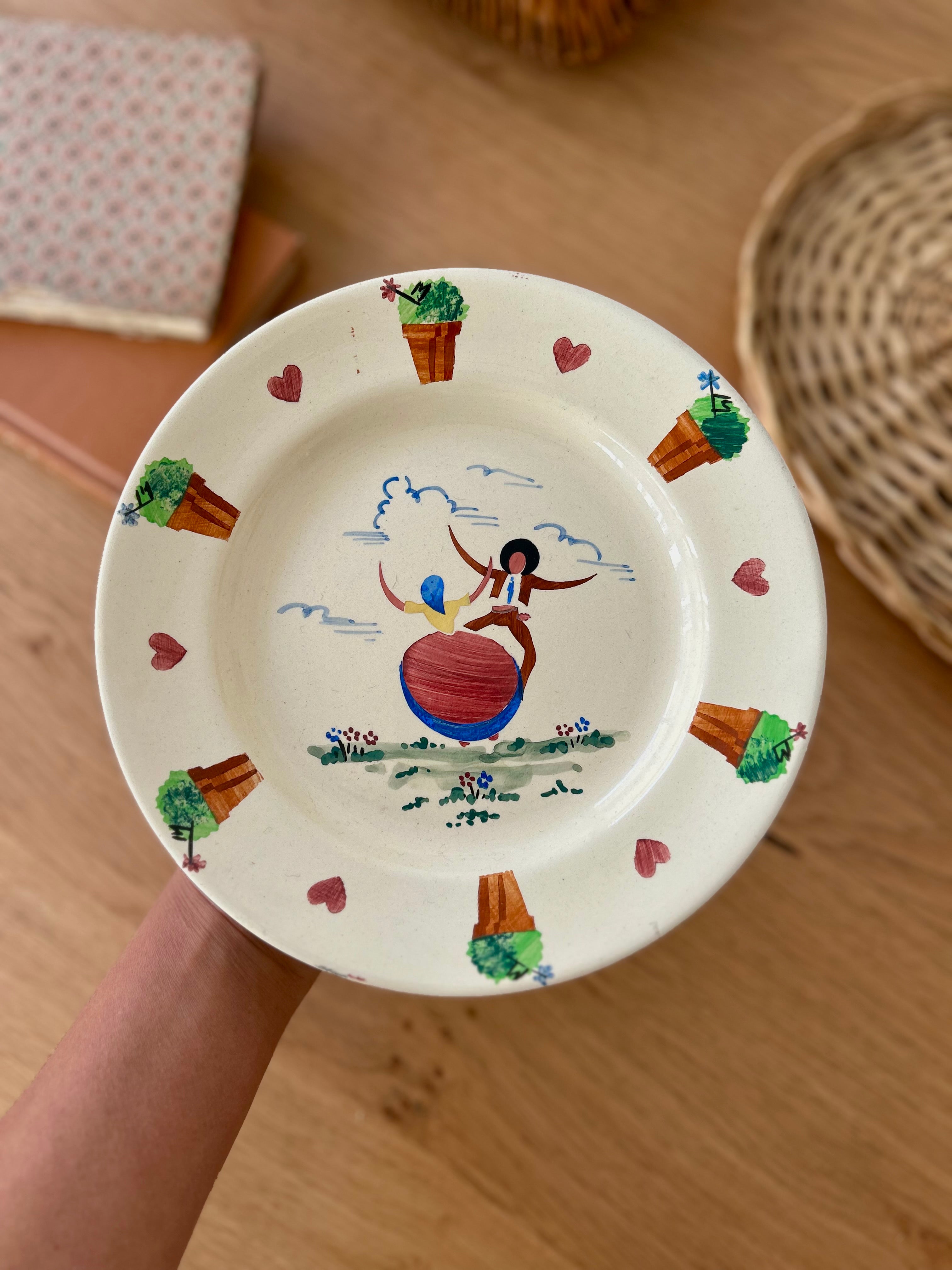 Prato decorativo Secla – Studio Mathinna