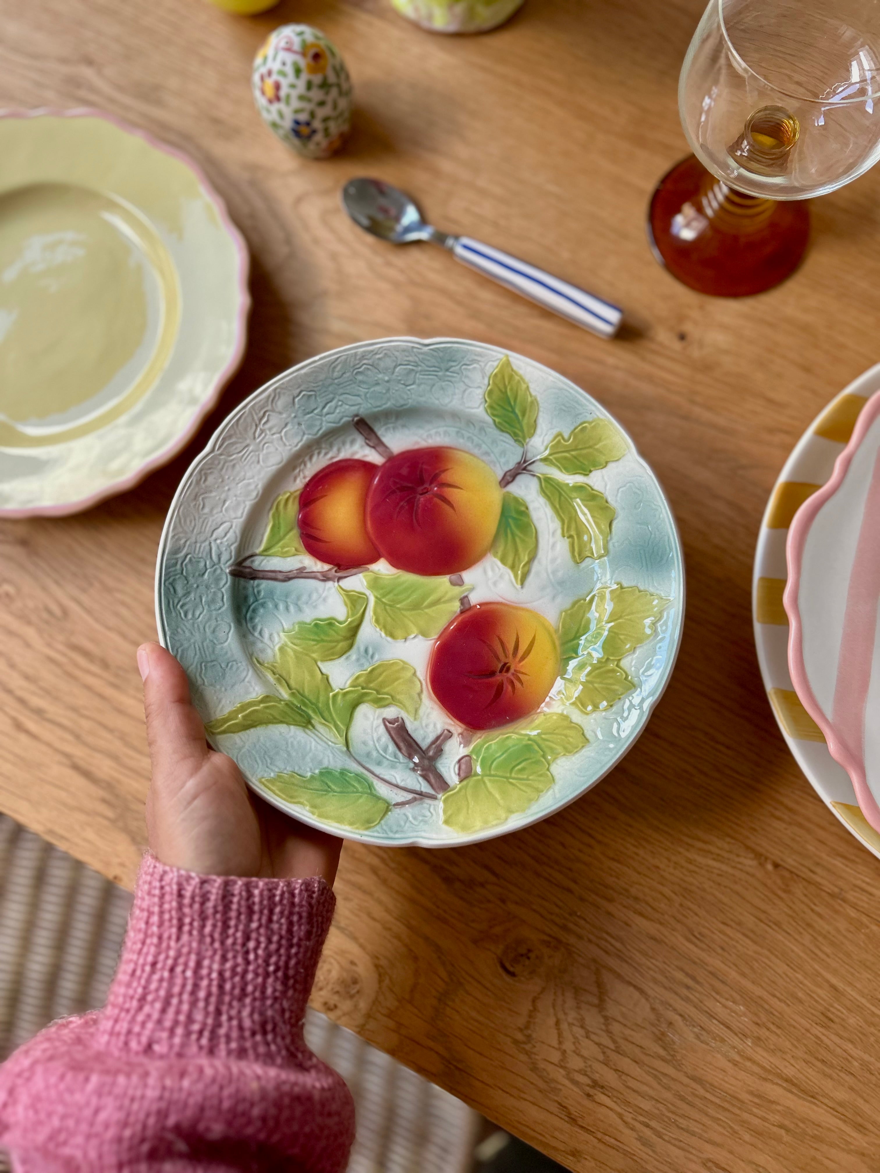 Prato em faiança inglesa – Studio Mathinna